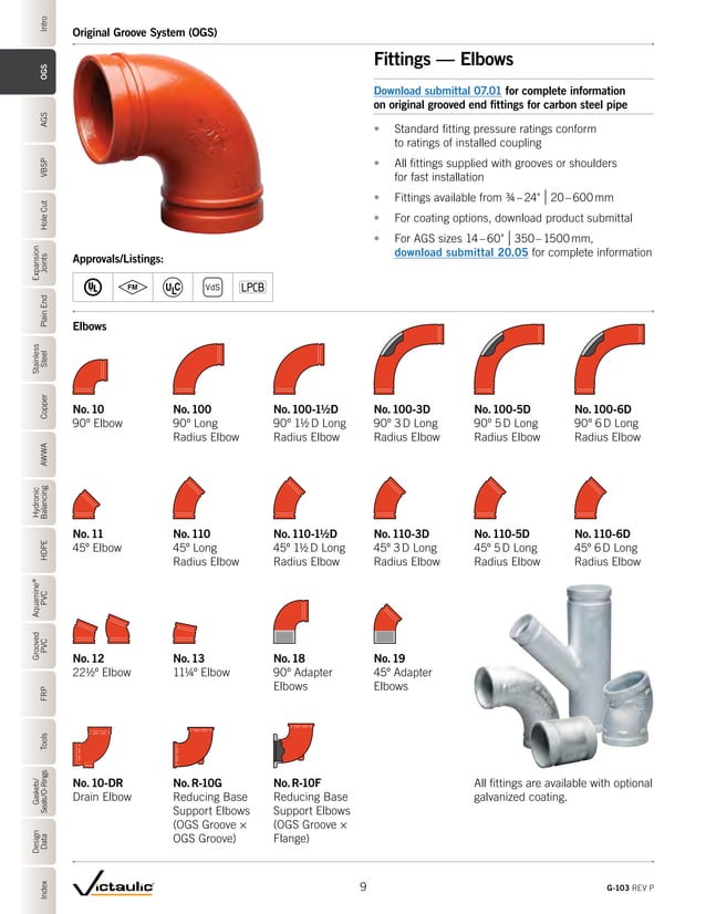 Victaulic- G-103 - Product Catalog