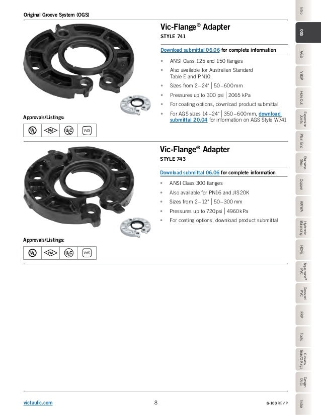 Victaulic- G-103 - Product Catalog