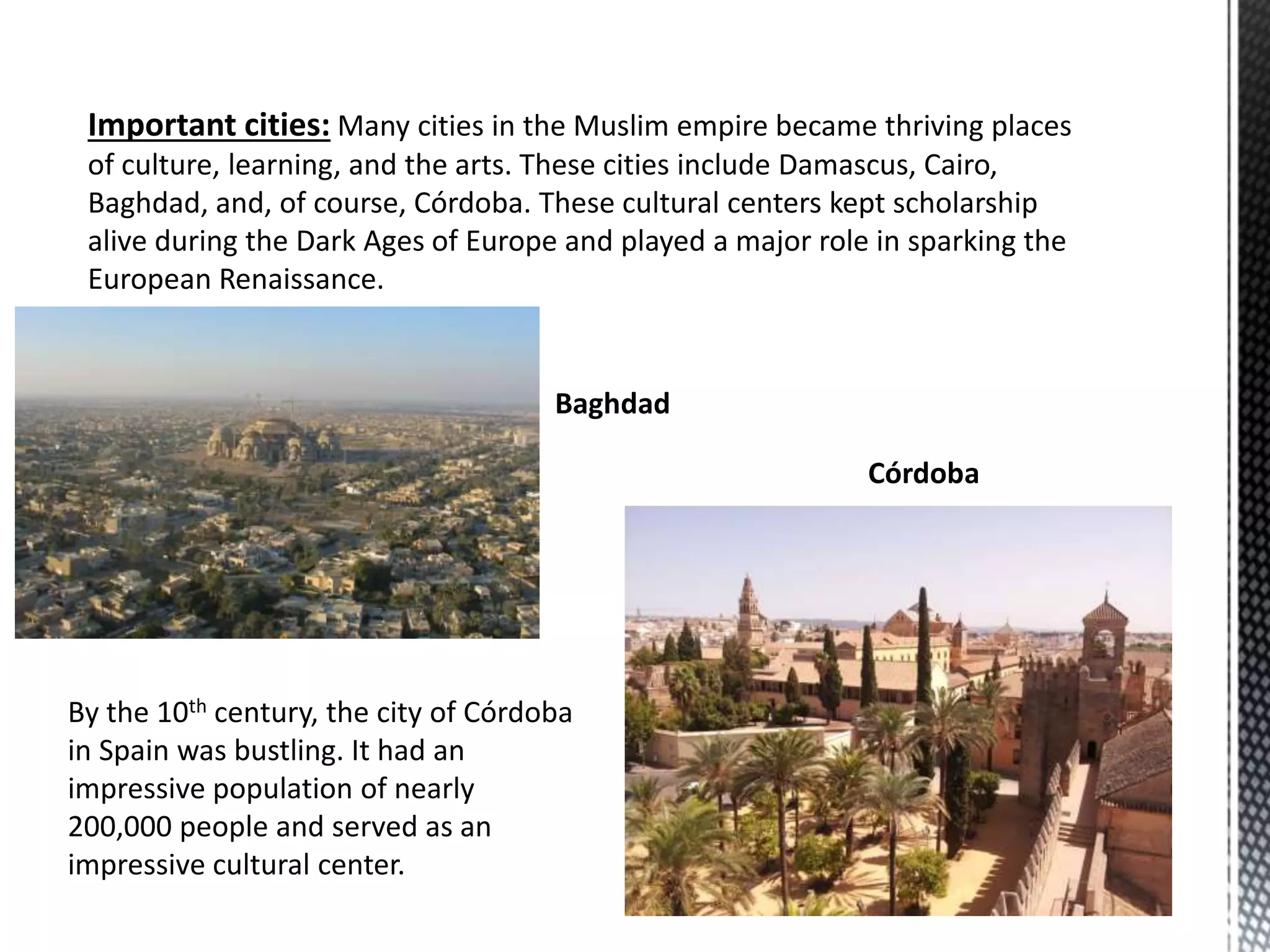 Islamic Empire: Evolution and Achievement | PPTX | Islam | Religion ...