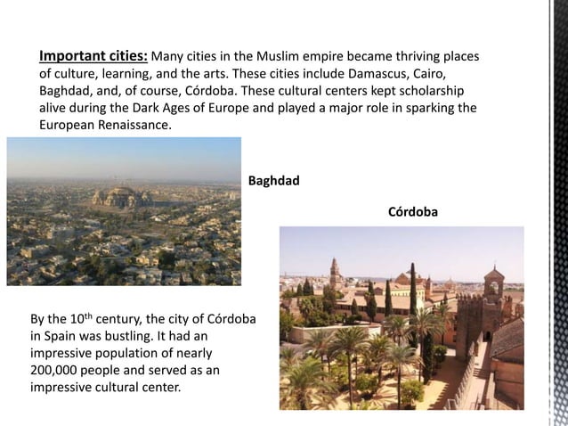 Islamic Empire: Evolution and Achievement | PPTX | Islam | Religion ...