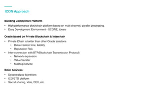 ICON Introduction and Roadmap | PPT
