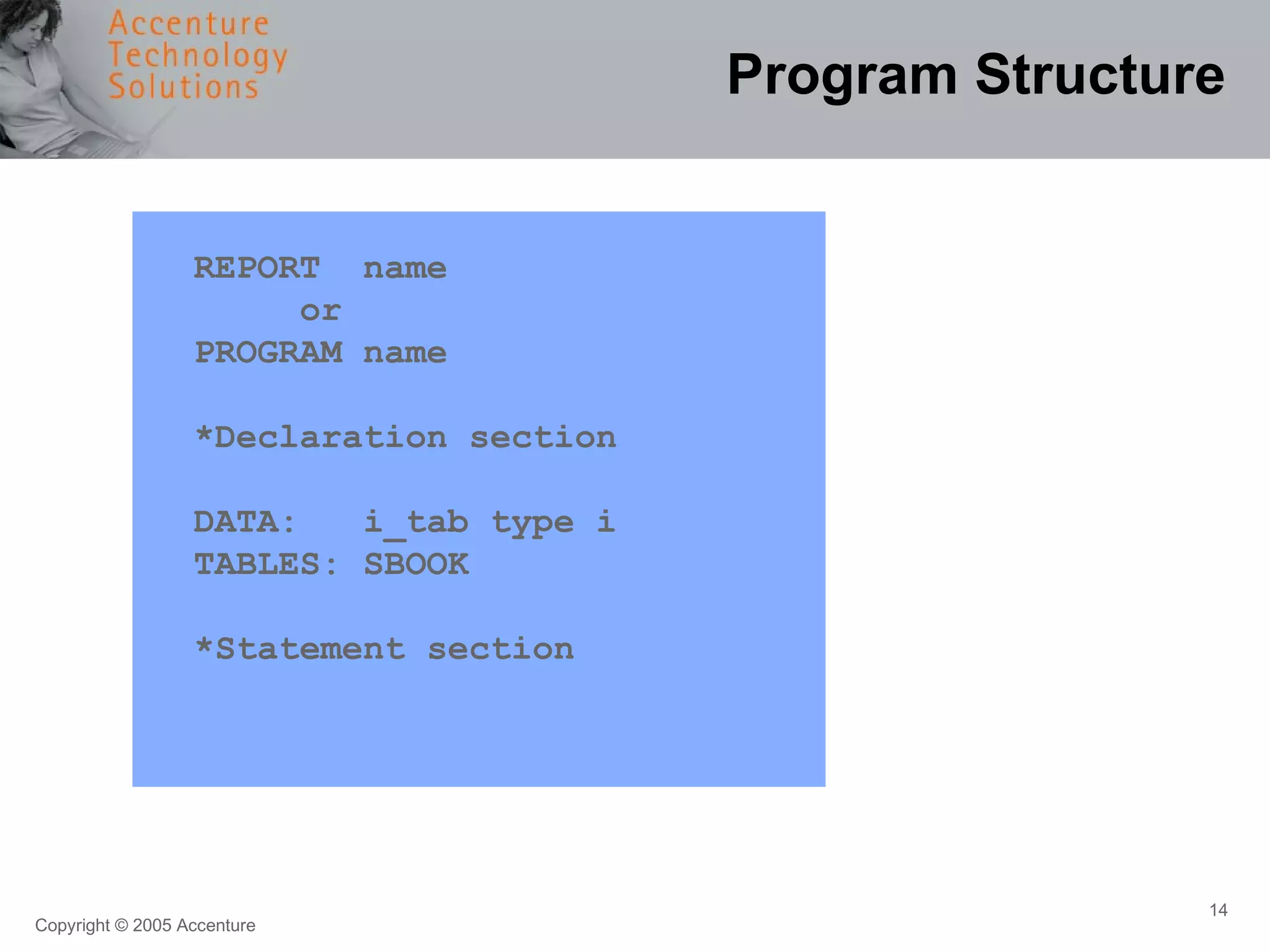 0105 abap programming_overview | PPT