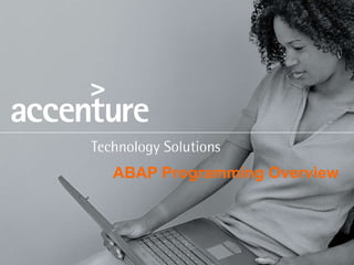 0105 abap programming_overview | PPT | Programming Languages | Computing