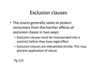 0106exclusion Clause | PDF