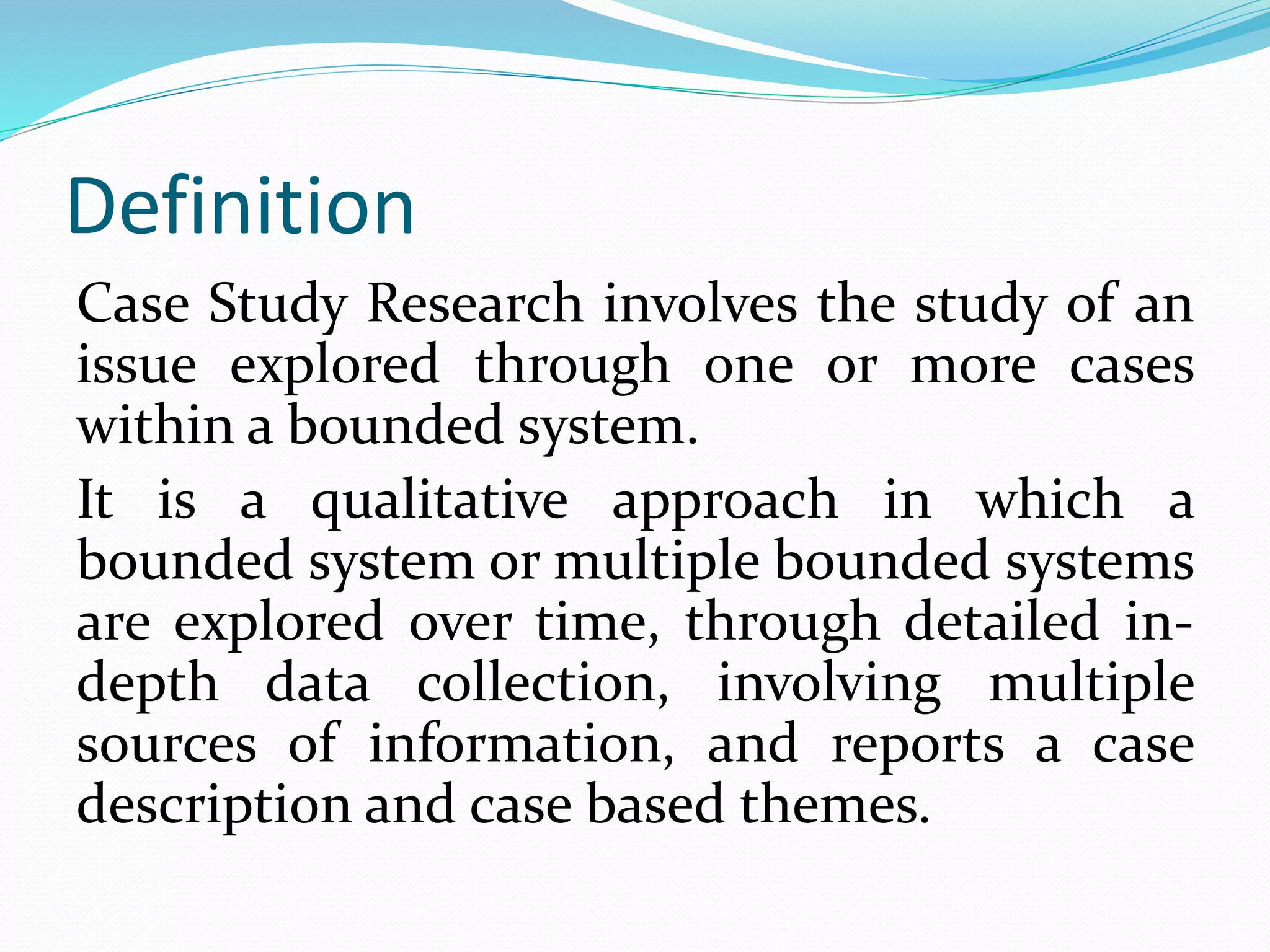 Case Study Research | PPTX