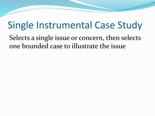 Case Study Research | PPTX