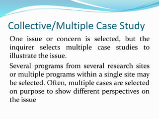 Case Study Research | PPTX