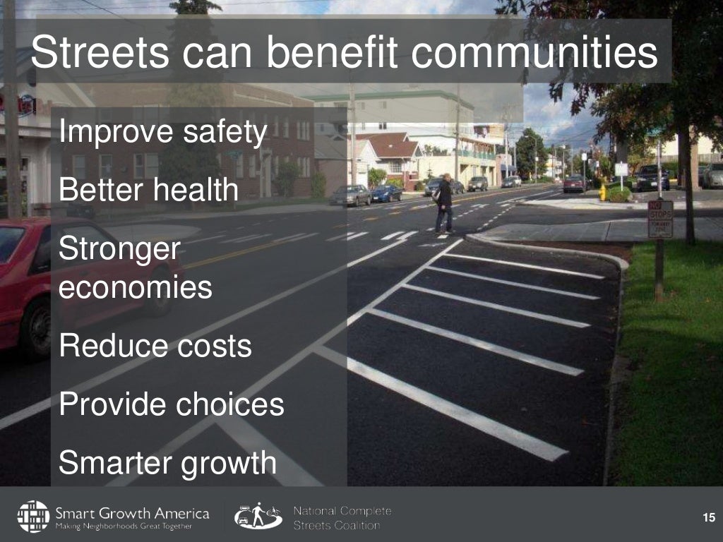 The Many Benefits of Complete Streets