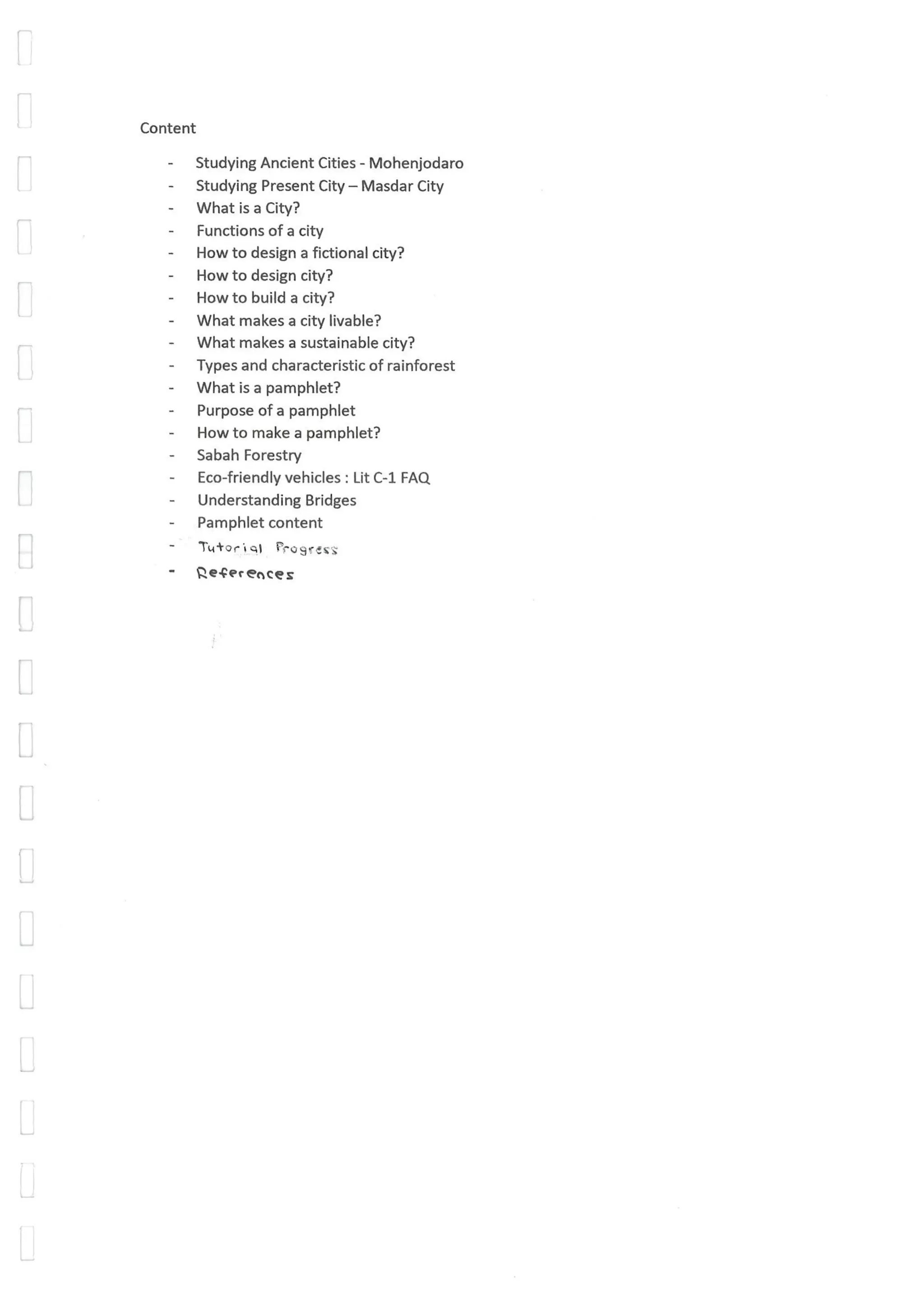 City Compilation Report | PDF