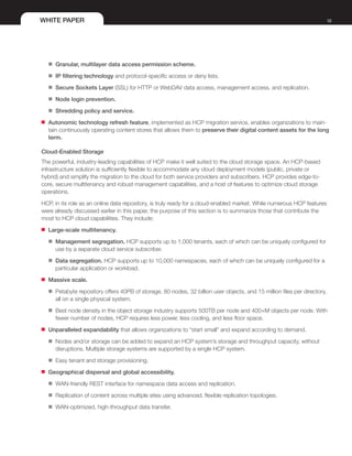 Introduction to Object Storage Solutions White Paper | PDF | Internet | Computing