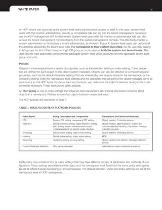 Introduction to Object Storage Solutions White Paper | PDF | Internet ...