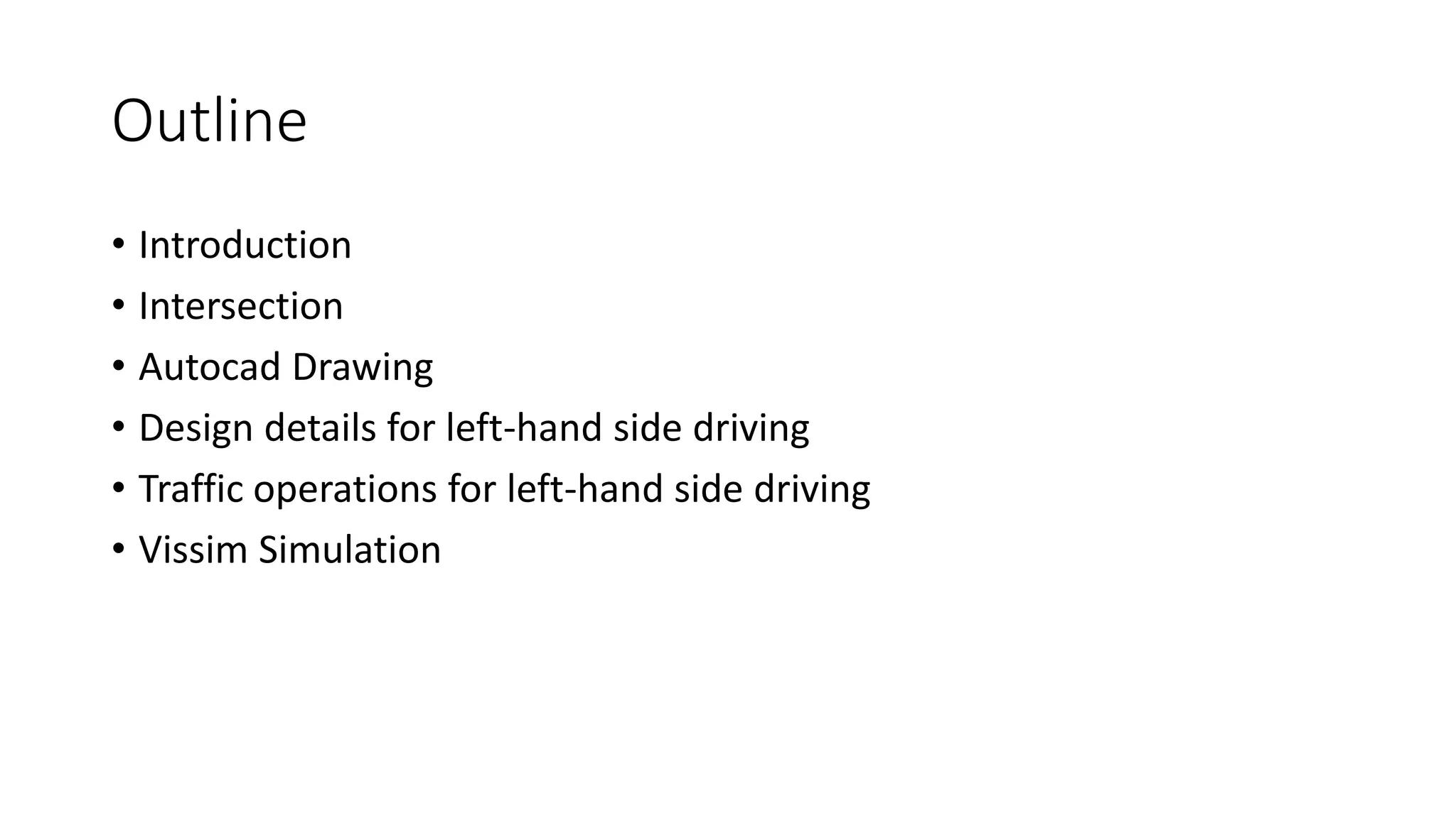 Continuous Flow Intersection | PPT