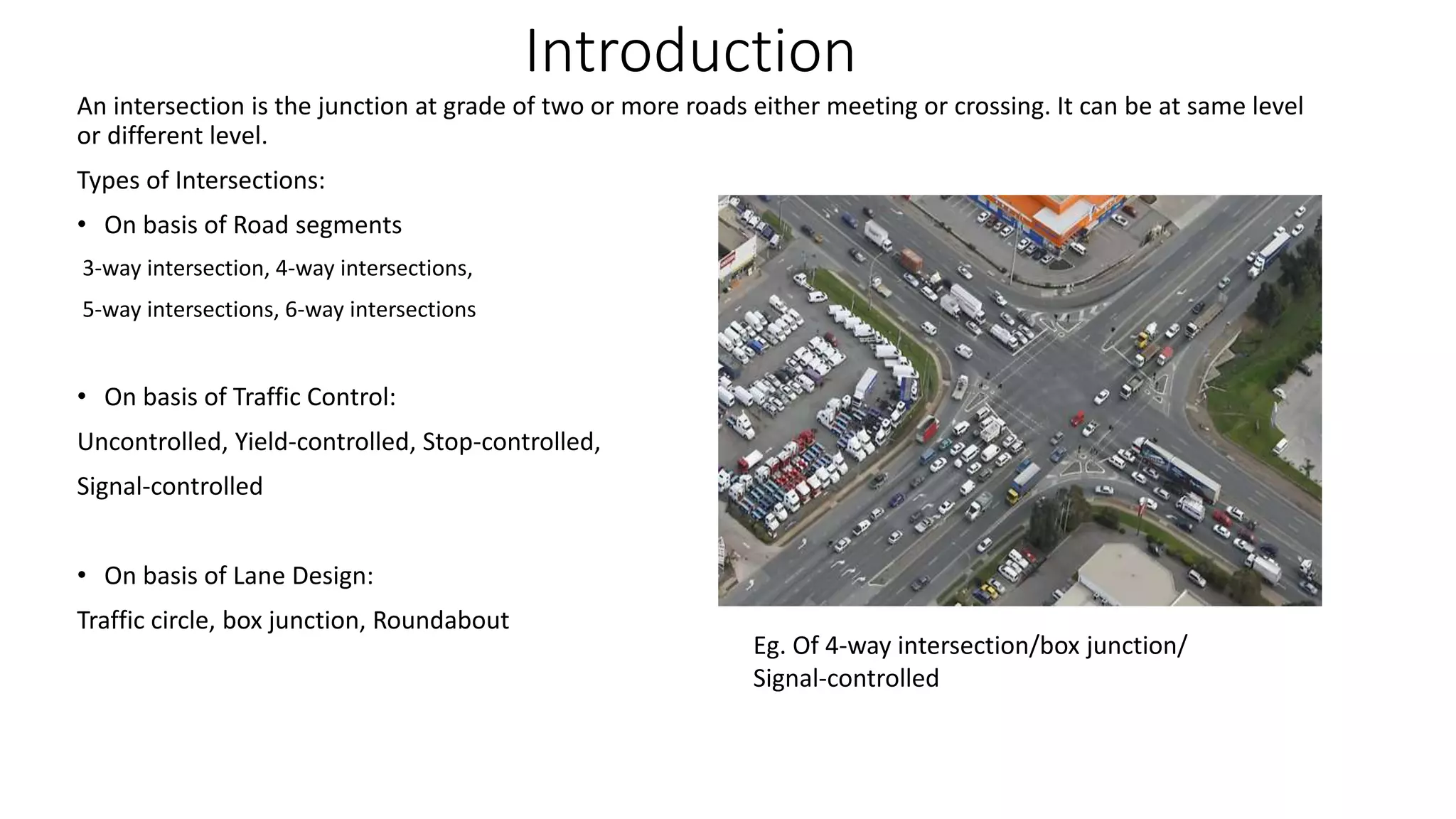 Continuous Flow Intersection | PPT
