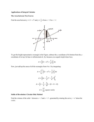 010 applications of integral calculus | PDF | Physics | Science