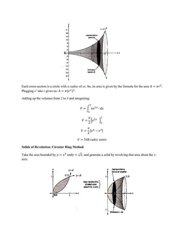 010 applications of integral calculus | PDF