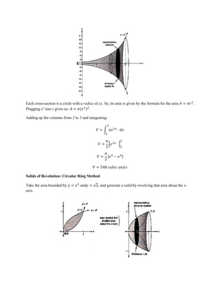 010 applications of integral calculus | PDF