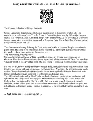 010 Argumentative Essay Examples Middle School E | PDF