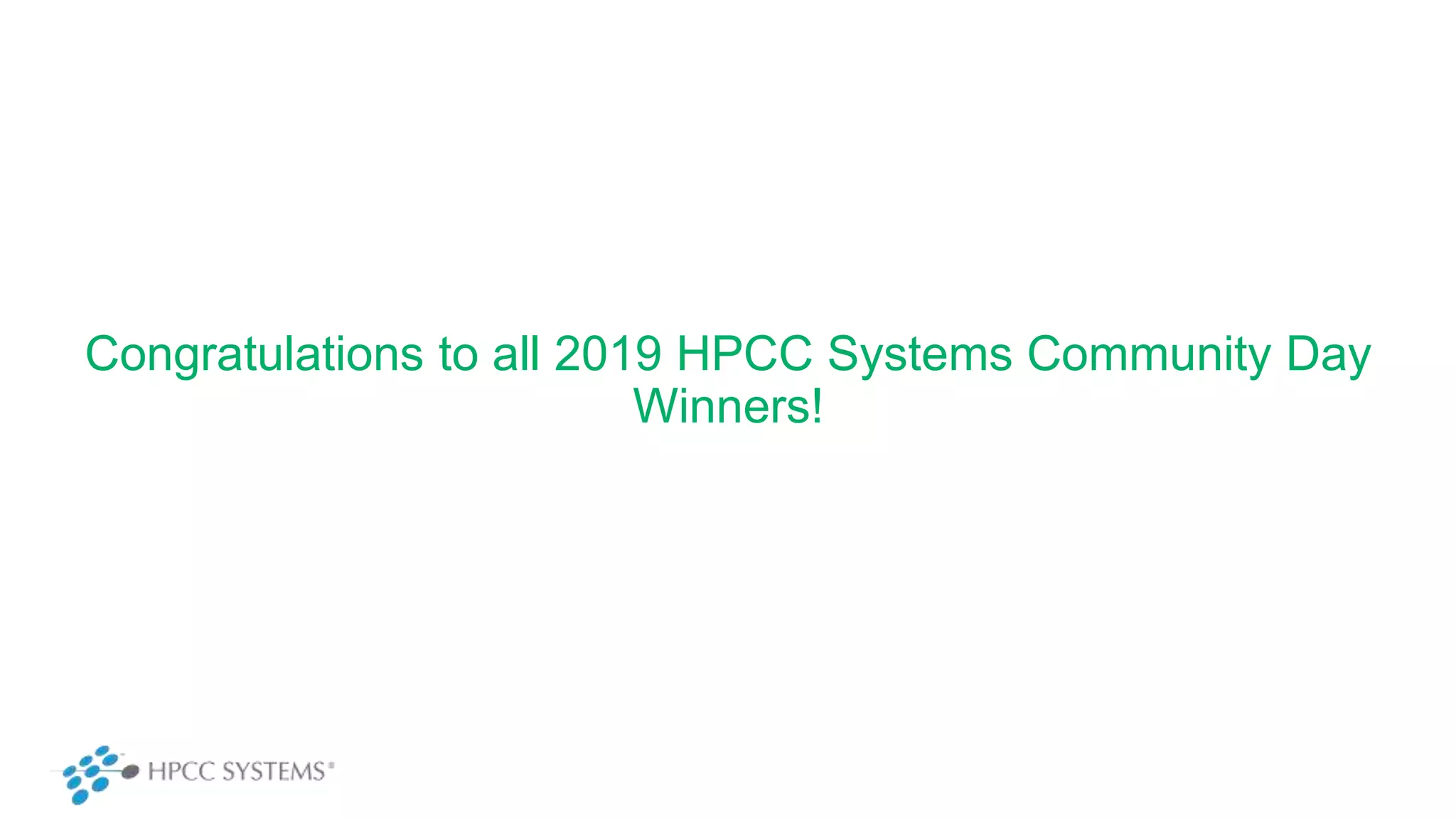 Community Award Ceremony | PPTX