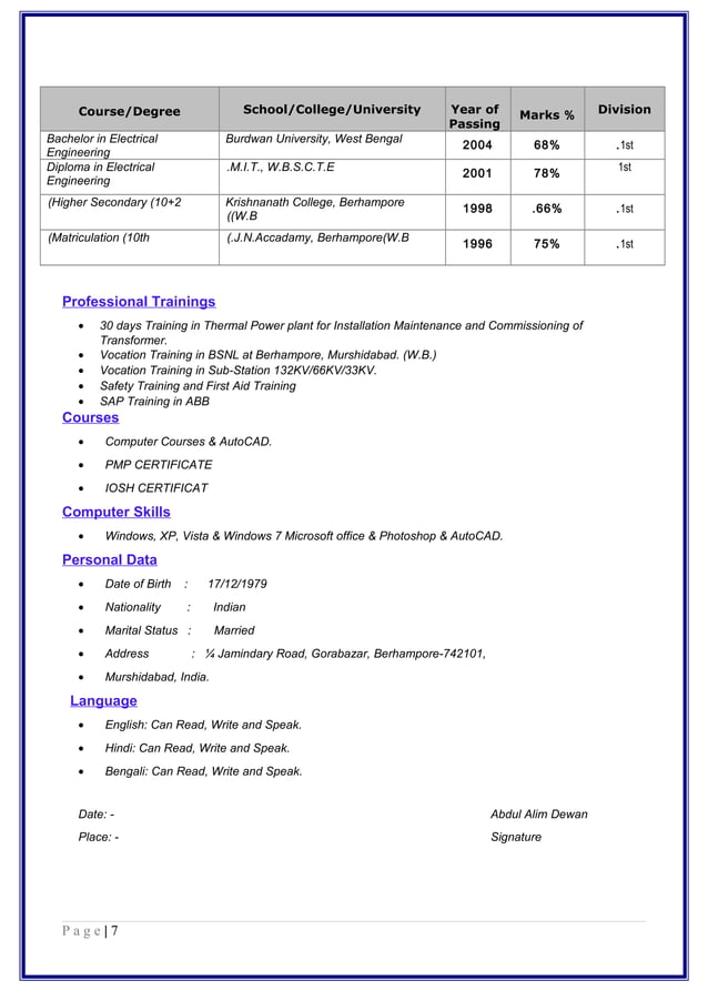 Resume -Abdul Alim Dewan -2017 | DOC | Civil Engineering Industry ...
