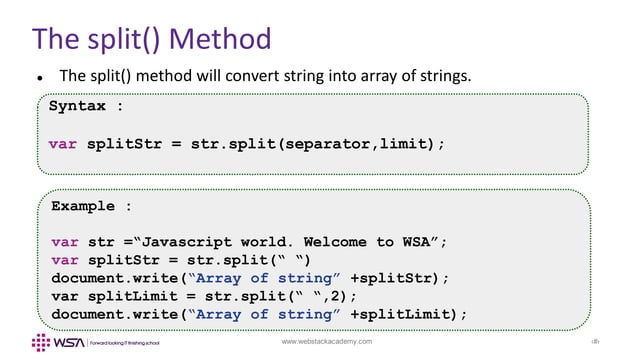 Javascript Chapter 10 Strings And Arrays Pdf Programming Languages Computing