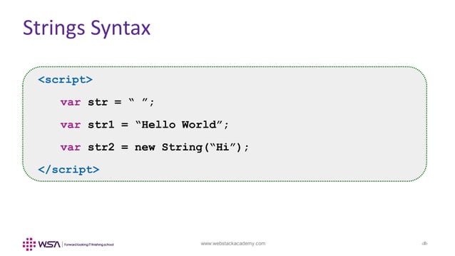 JavaScript - Chapter 10 - Strings and Arrays | PDF | Programming Languages | Computing