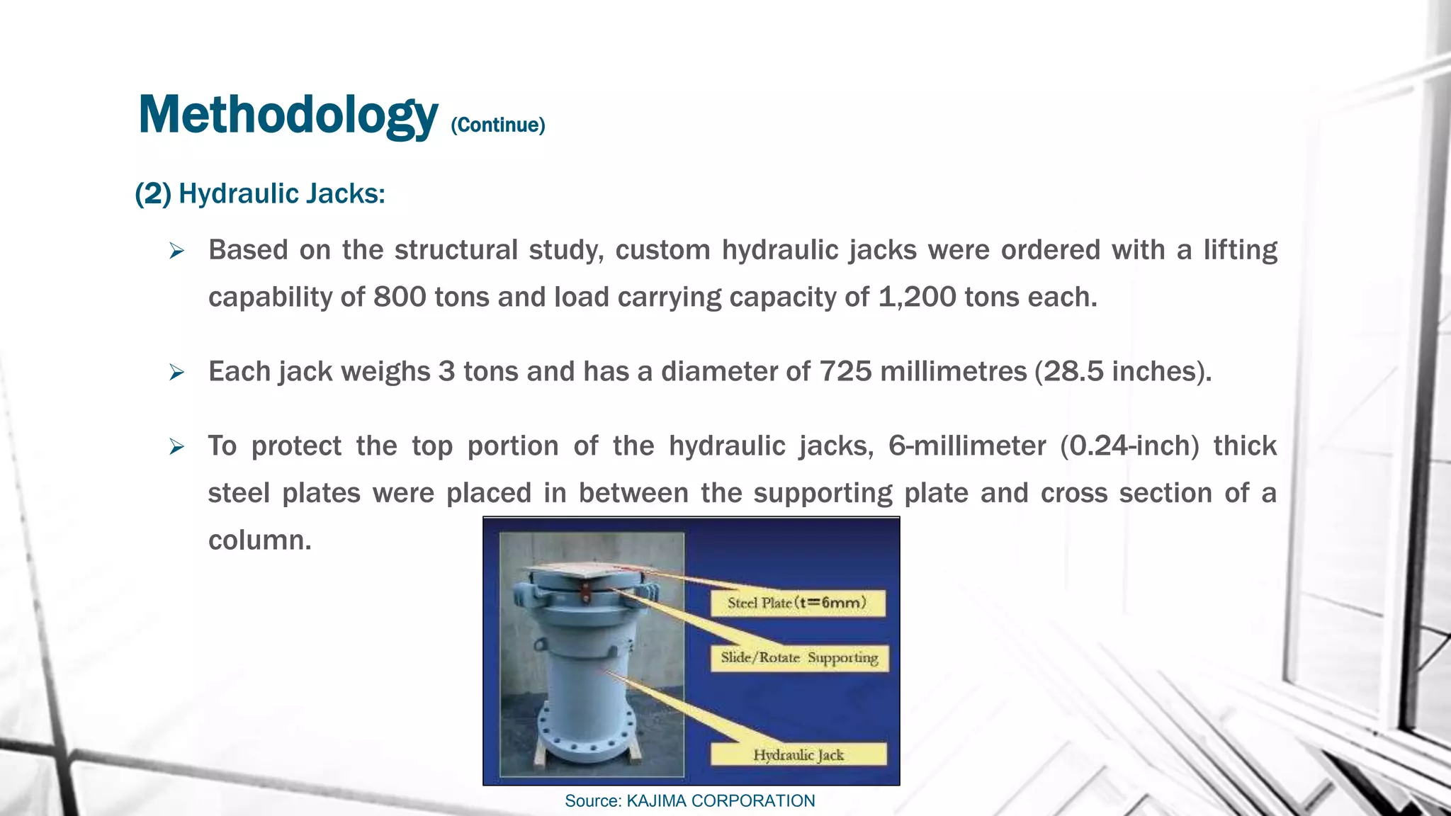 the kajima cut and take down method | PPTX