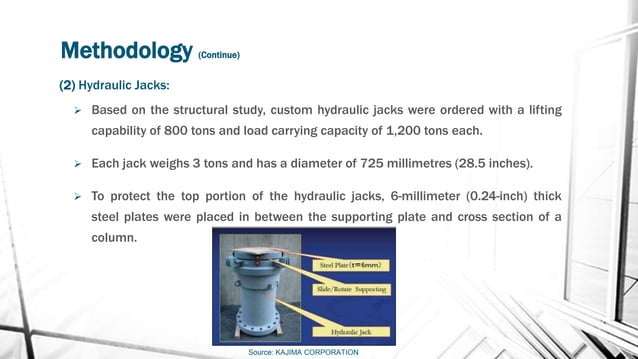 the kajima cut and take down method | PPTX | Civil Engineering Industry ...