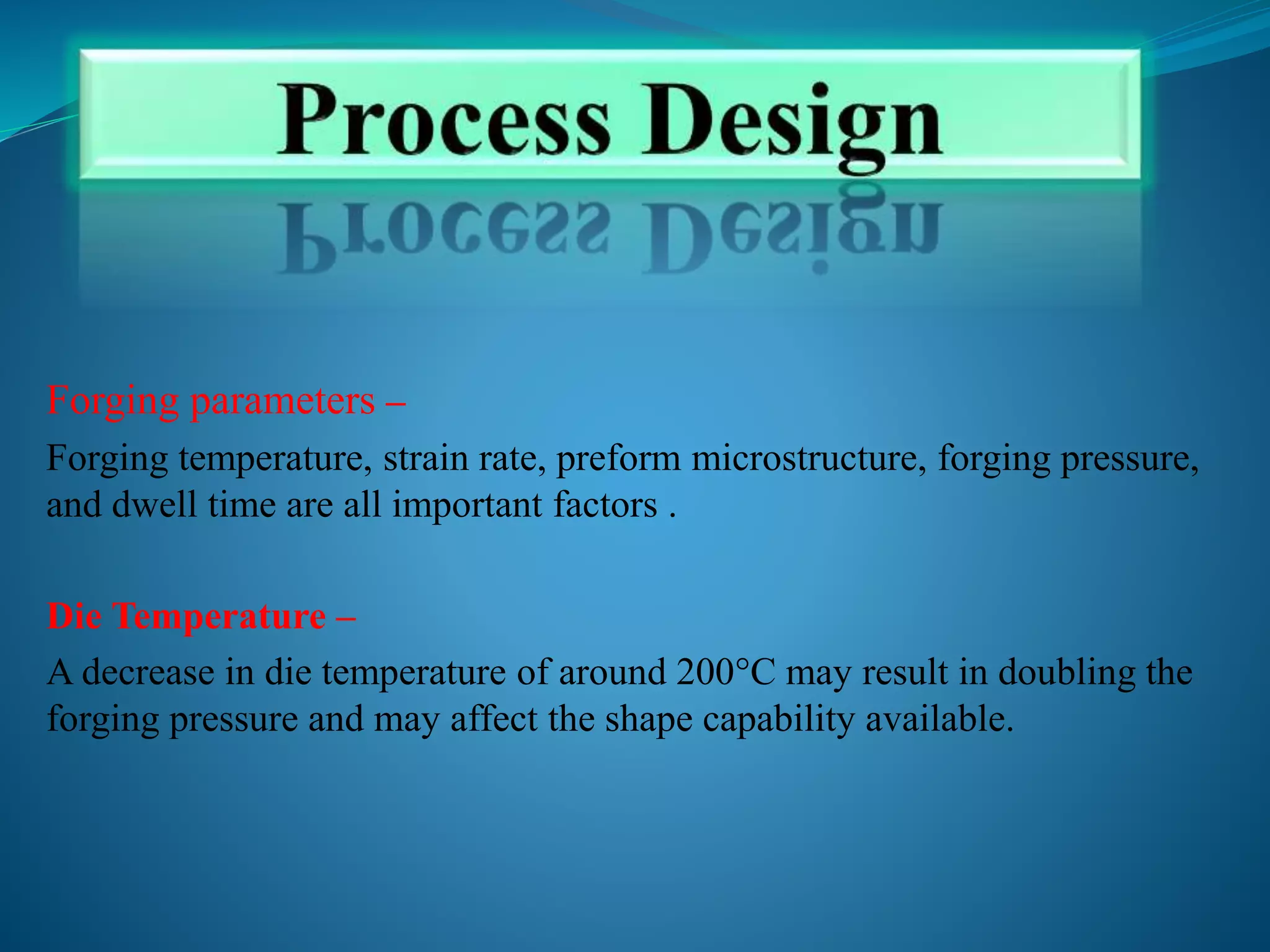 ISOTHERMAL FORGING | PPTX