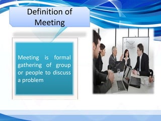 Planning a Meeting - Guru Mapel : Arma Setyo Nugrahani | PPT