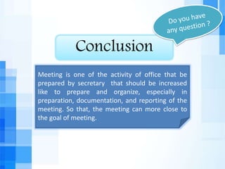 Planning a Meeting - Guru Mapel : Arma Setyo Nugrahani | PPT