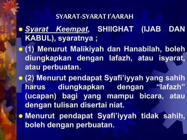 13 HUKUM 'ARIYAH | PPSX