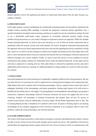 Multiple Instance E-Learning Behavioural Coding | PDF | Web Development | Internet