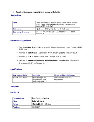 Muneer Shaik Resume | DOC