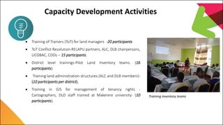 Improvement of Land Governance in Uganda to increase Productivity of ...