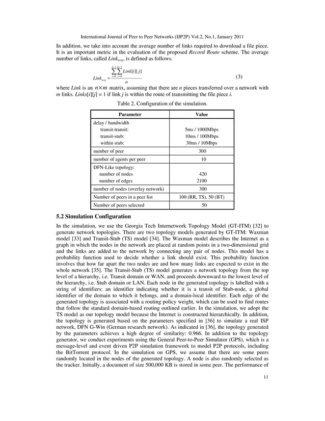 EFFECTIVE TOPOLOGY-AWARE PEER SELECTION IN UNSTRUCTURED PEER-TO-PEER SYSTEMS | PDF