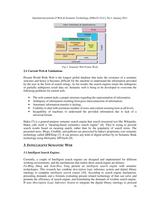 Intelligent Semantic Web Search Engines: A Brief Survey | PDF