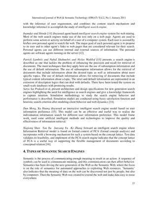 Intelligent Semantic Web Search Engines: A Brief Survey | PDF