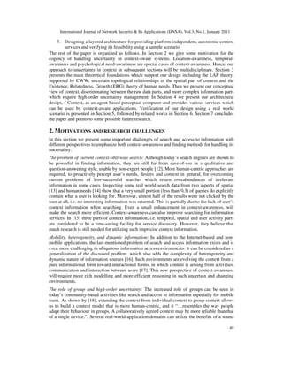 A HUMAN-CENTRIC APPROACH TO GROUP-BASED CONTEXT-AWARENESS | PDF