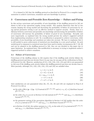 Failure of A Mix Network | PDF