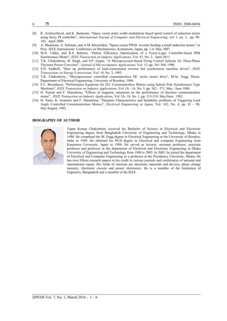 Experimental Investigations of the Self-Controlled Synchronous Motor ...