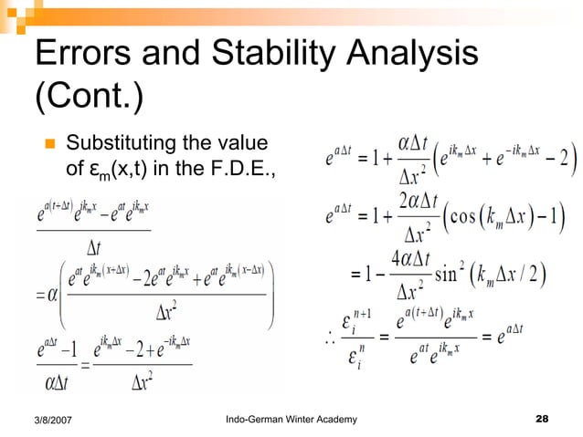 CFD discretisation methods in fluid dynamics | PDF | Physics | Science