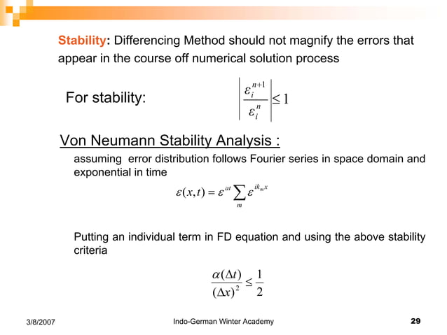 CFD discretisation methods in fluid dynamics | PDF | Physics | Science