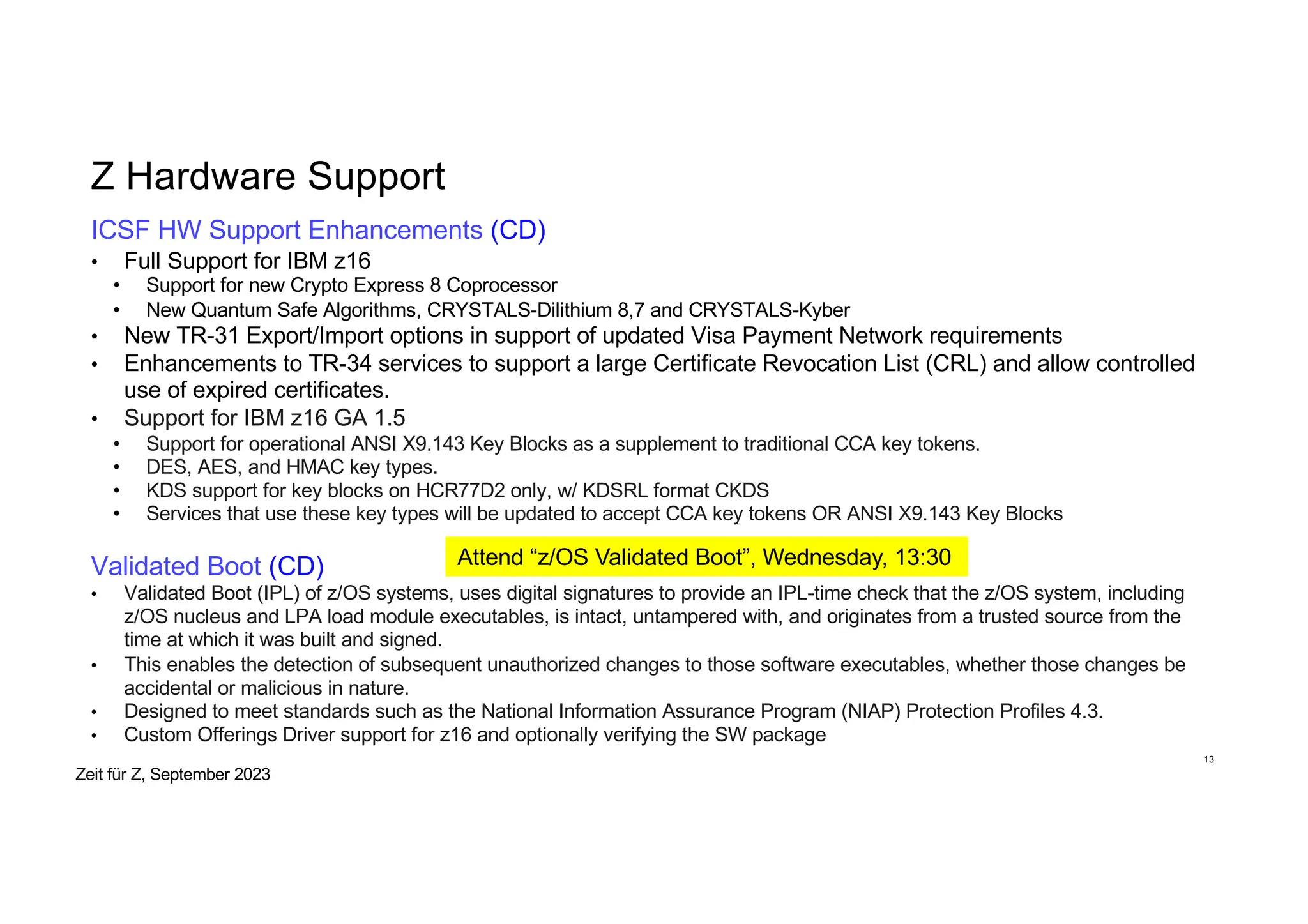 01_1200_ZfZ_Whats New in zOS 3.1 GA_Marna Walle.PDF | Cloud Computing | Internet