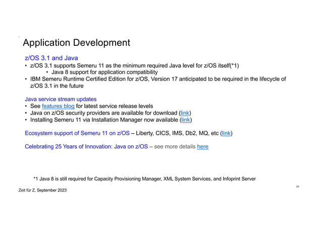 01_1200_ZfZ_Whats New in zOS 3.1 GA_Marna Walle.PDF | Cloud Computing | Internet