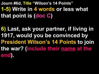 011211 world wwi eastern front and america 100m | PPT