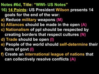 011211 world wwi eastern front and america 100m | PPT