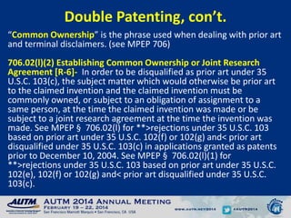 Unintended Consequences of Joint Patent Ownership | PPT