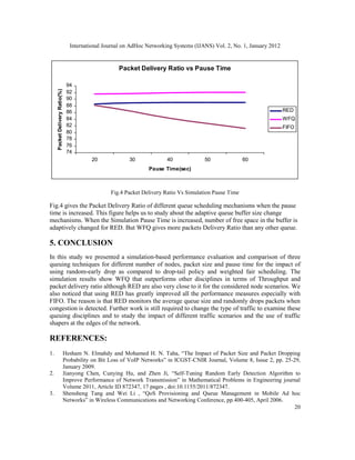 Congestion Control and QOS Improvement for AEERG protocol in MANET | PDF