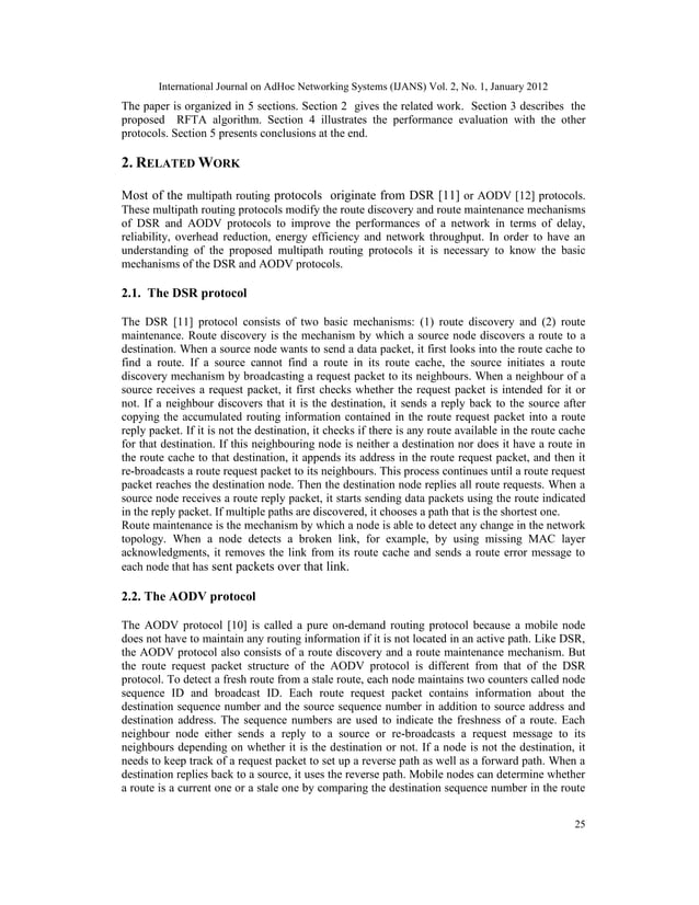 Multipath Fault Tolerant Routing Protocol In Manet Pdf