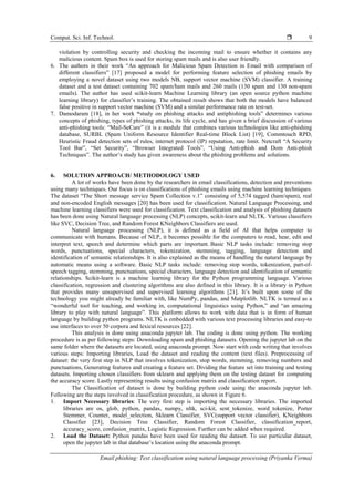 Email phishing: Text classification using natural language processing | PDF